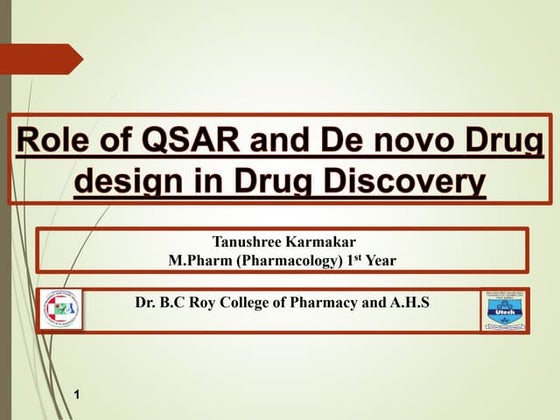 Introduction to Drug Design | PPTX