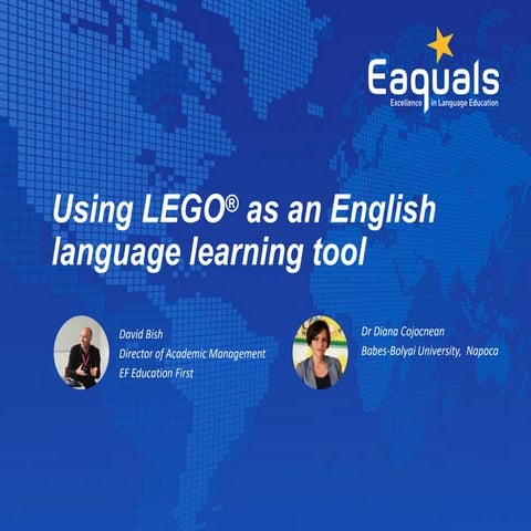 David Bish - Using LEGO® as an English language learning tool | PDF