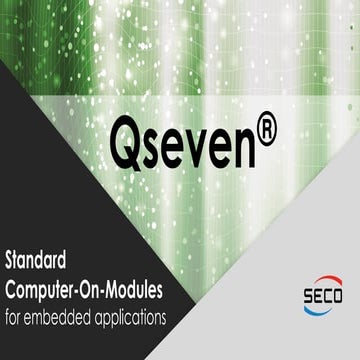 Qseven standard for embedded applications | PDF