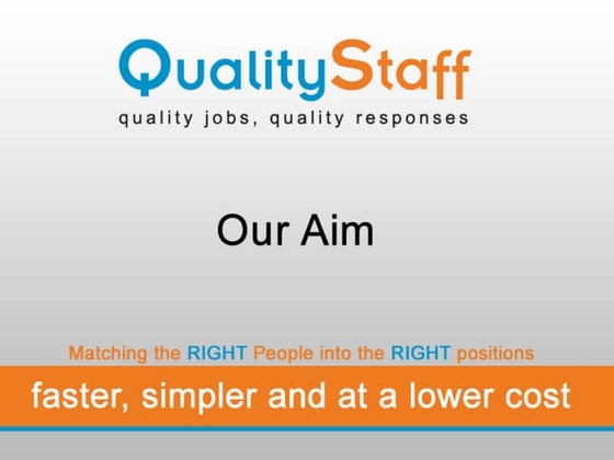 Quality Staff Presentation | PPT