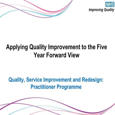 QSIR knowledge exchange - Matt Tite presentation | PPTX