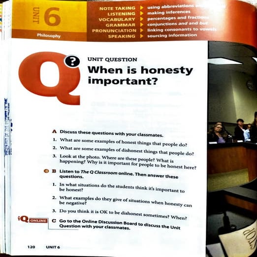 Q Skills LS1 Unit 6 Color Copy.pdf ( Listening and Speaking) | PDF