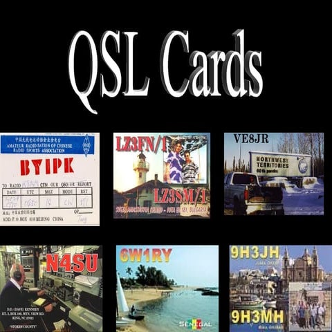 Qsl Cards | PPT