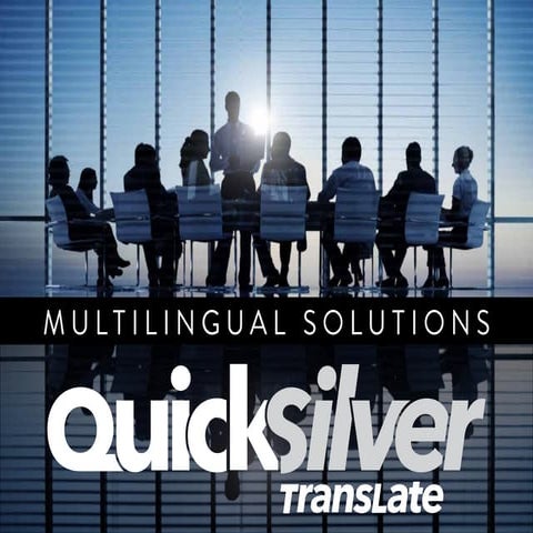 Quicksilver Translate: Overview 2018 | PDF