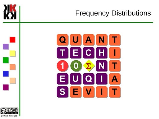 Data array and frequency distribution | PPTX