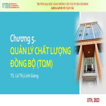 [QTCL] CHUONG 5. TQM (1).pdffwefwfwfffwf | PDF