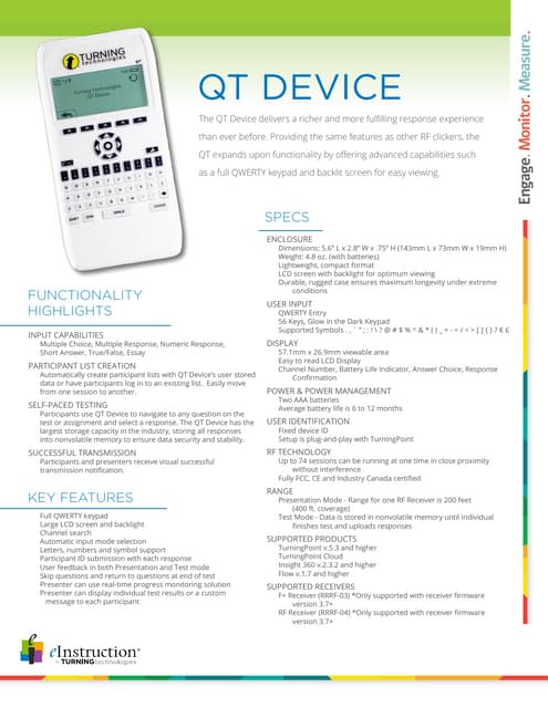 Response card comparison chart k12 | PDF