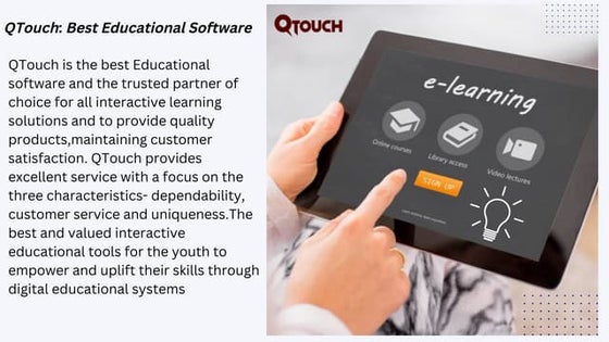 QTouchBest Educational Resources.pdf | Technology & Computing