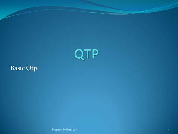 Qtp Sample Certification Questions And Answers