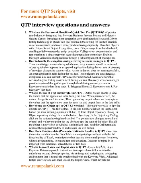 Interview Questions.docx | Computing | Technology & Computing