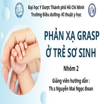 GRASP REFLEX PROGRESSION FROM BABIESmmmm | PPTX