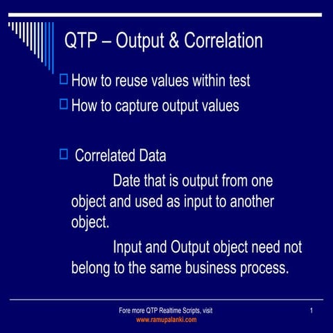 Qtp Testing Presentation Ppt Technology And Computing