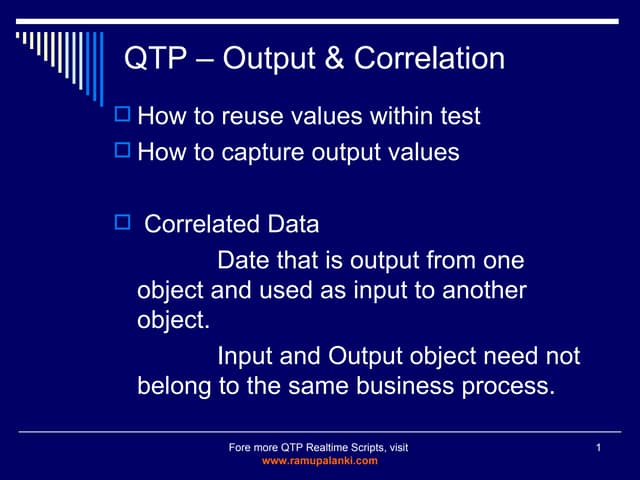 Qtp Testing Presentation Ppt Technology And Computing