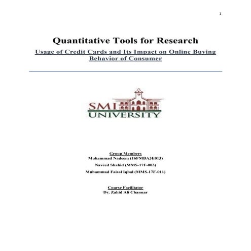 Pooja project on credit card (1) | DOCX