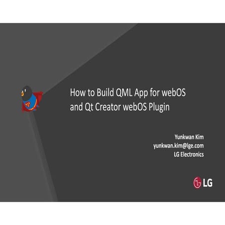 Qtws19 how-to-build-qml-app-for-webos | PDF | Web Development | Internet