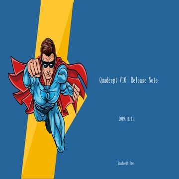 Quadcept v10.0.0 リリース | PDF