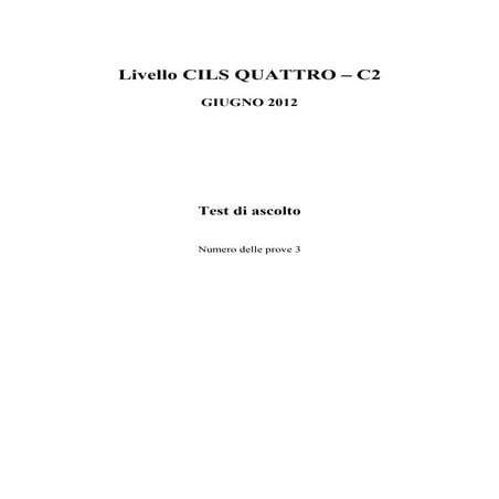Quaderno quattro c2-giugno_2012 | PDF