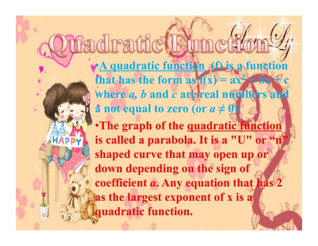 Mathematics 9 Lesson 1 B Solving Quadratic Equations Using Quadratic…