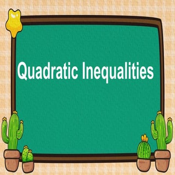 Quadratic Inequalities-mathematics 9.pptx