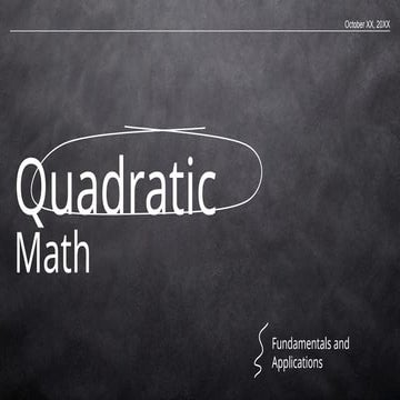Quadratic Math.pptx CLASS 10 EASY