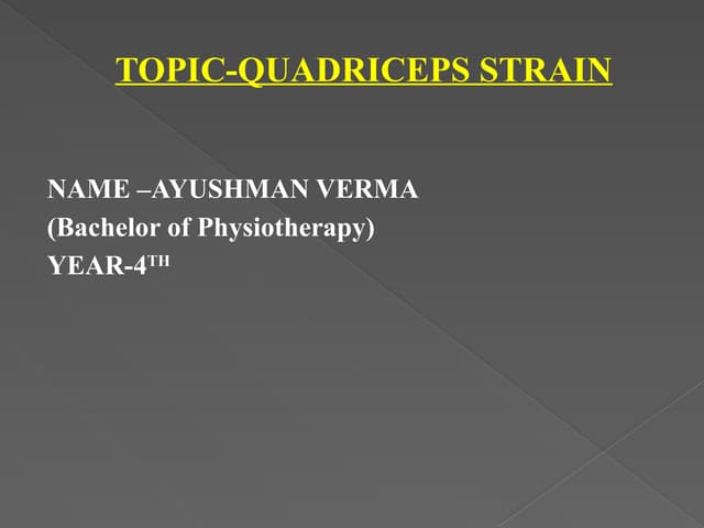Quadriceps Muscles-.origin, insertion, action and nerve supply of tha ...