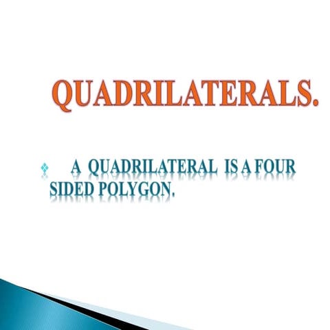 Quadrilaterals. | PPT