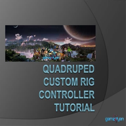 Character Rigging Animation Tutorial with Custom Rigg Controller | PPTX