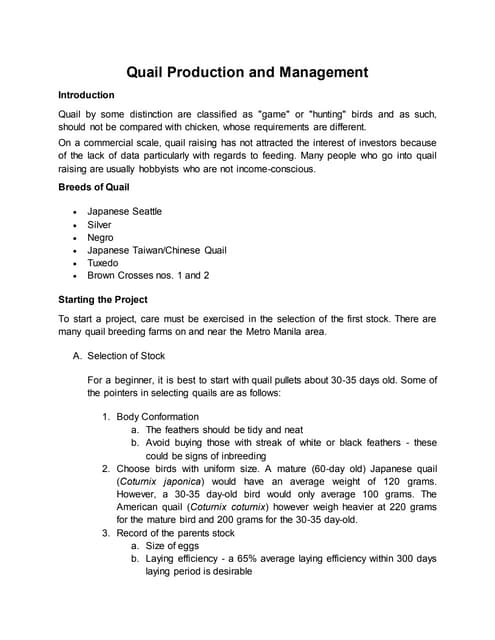 Philippine Native Chicken: The BANABA NATIVE CHICKEN of CALABARZON | DOCX