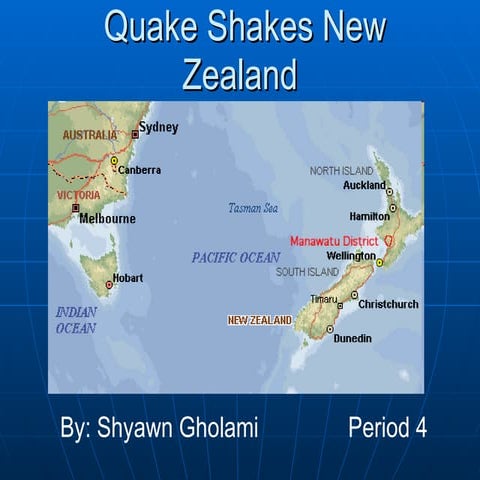 Quake Shakes New Zealand | PPT