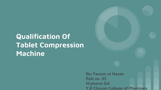 Qualification of laboratory equipments by Mayuri Soni | PPT