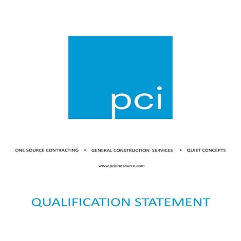 Qualification Statement 1 15 10 | PDF