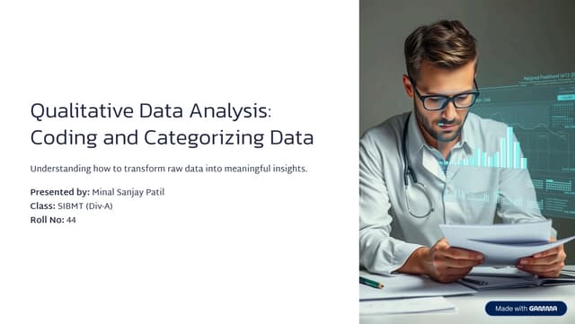 Qualitative Data Analysis Coding And Categorizing Datapdf