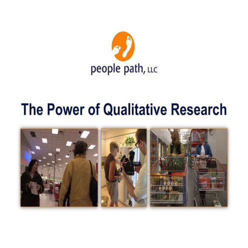Qualitative research | PPT