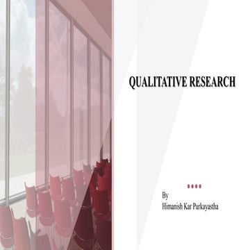 Presentation on Research Proposal (Qualitative); Digitalisation & Top ...