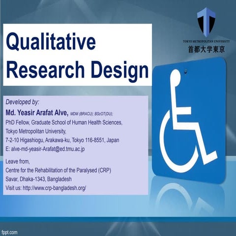 Qualitative research design | PDF