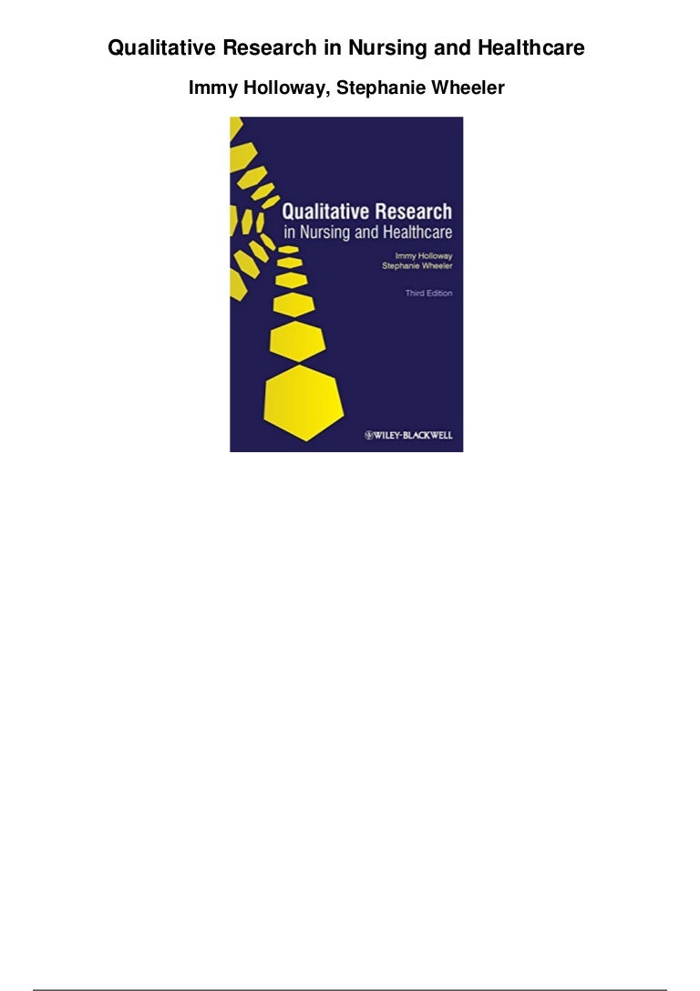 Qualitative Research In Nursing And Healthcare Pdf qualitative-research-in-nursing-and-healthcare-pdf