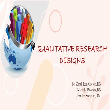 QUALITATIVE RESEARCH PPT. statistic report | PPTX