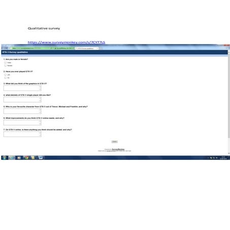 Qualitative Survey Link | PDF