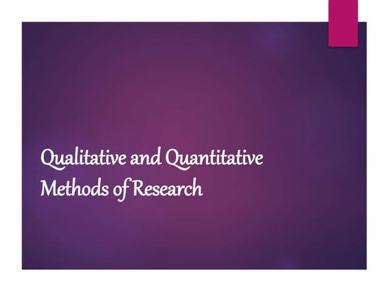 Differences between Qualitative research vs Quantitative research.pptx