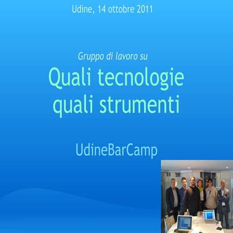 Quali tecnologie, quali strumenti | PPT | Computing | Technology ...