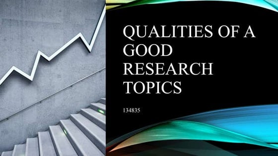 Criteria of a good research | PPTX | Science