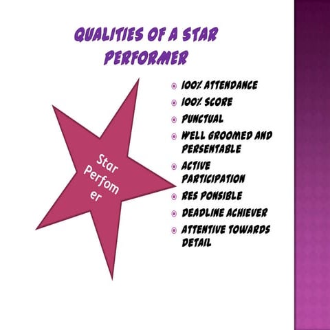 Qualities of a star | PPTX | Science