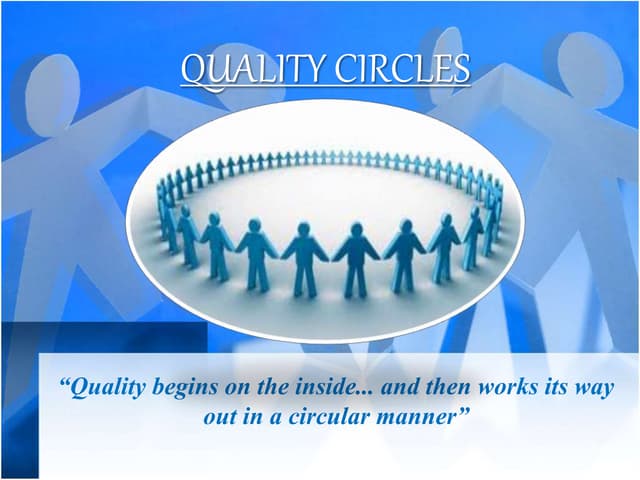 Quality Circle Steps | PPT