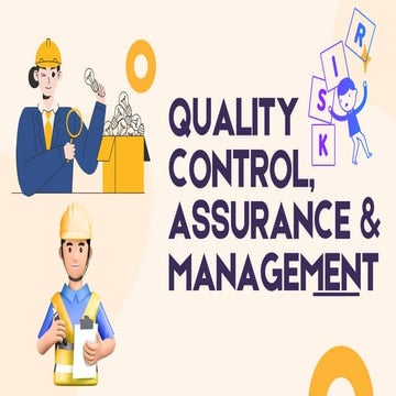 QUALITY-CONTROL-ASSURANCE operation management | PDF