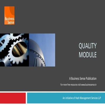 A Quick Guide to Quality Management | PDF
