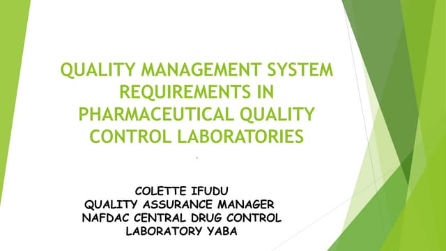 Out of specification (oos)1 | PPTX