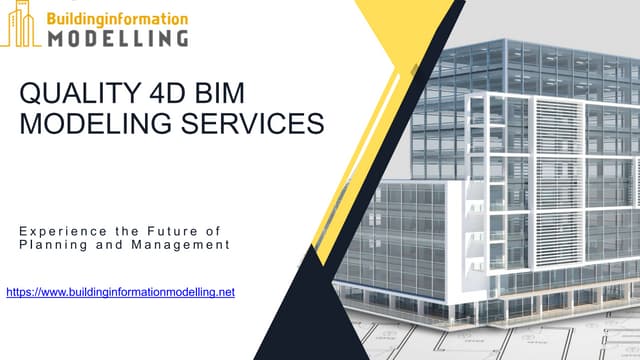4D BIM for Building Projects Scheduling & Sequencing | PPTX