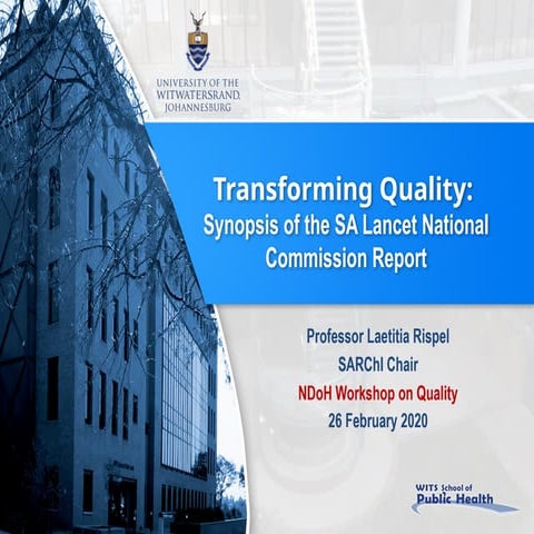 QUALITY and ICRM WORKSHOP- Prof Rispel.pptx