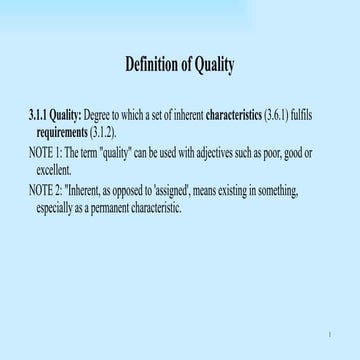 quality and management-Deféinition and terminology.pptx