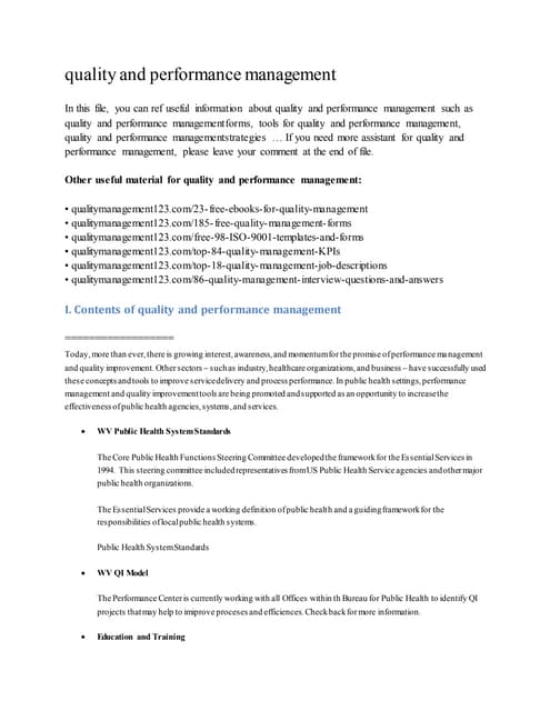 Quality risk management training | PDF